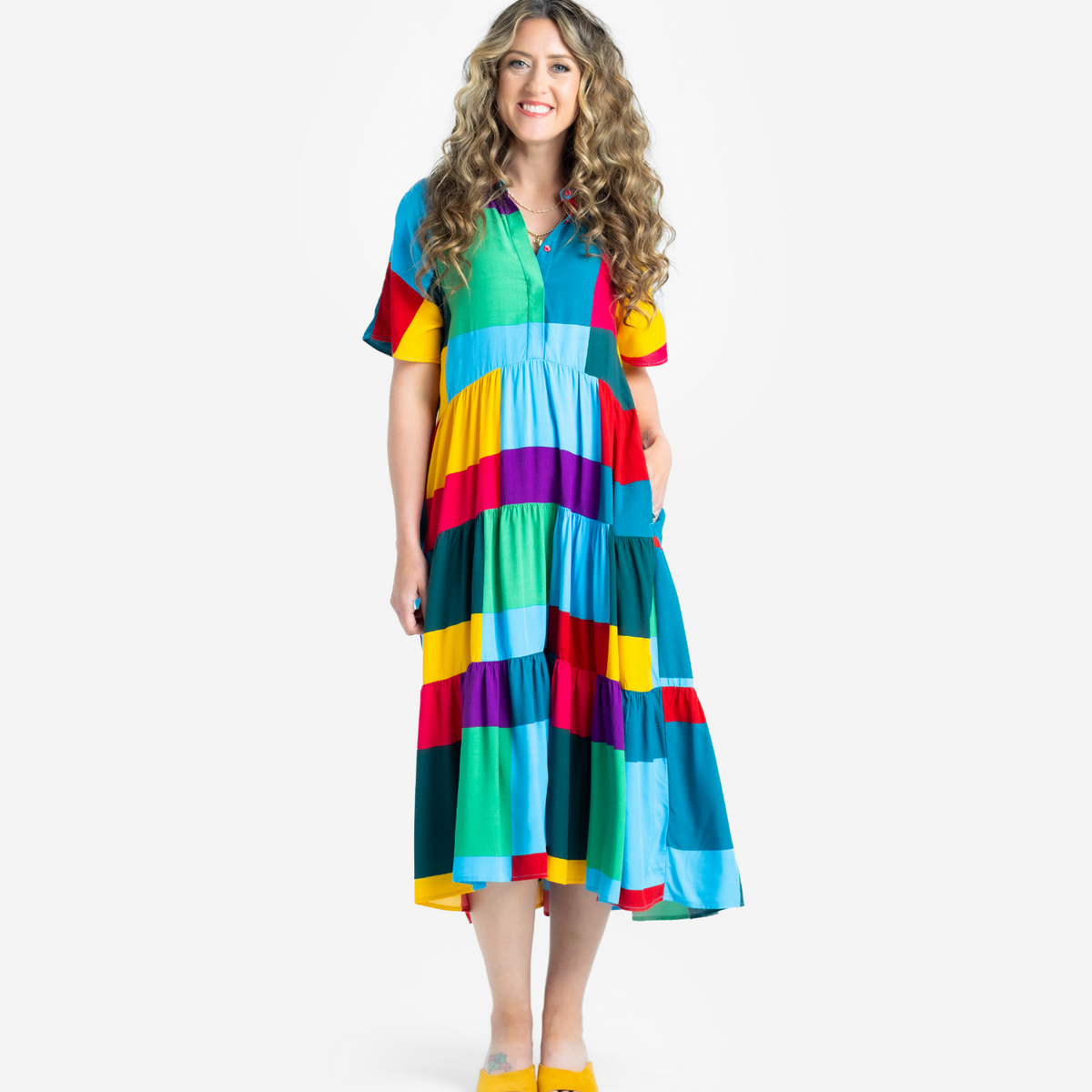 Helene Tiered Midi Dress – lularoe