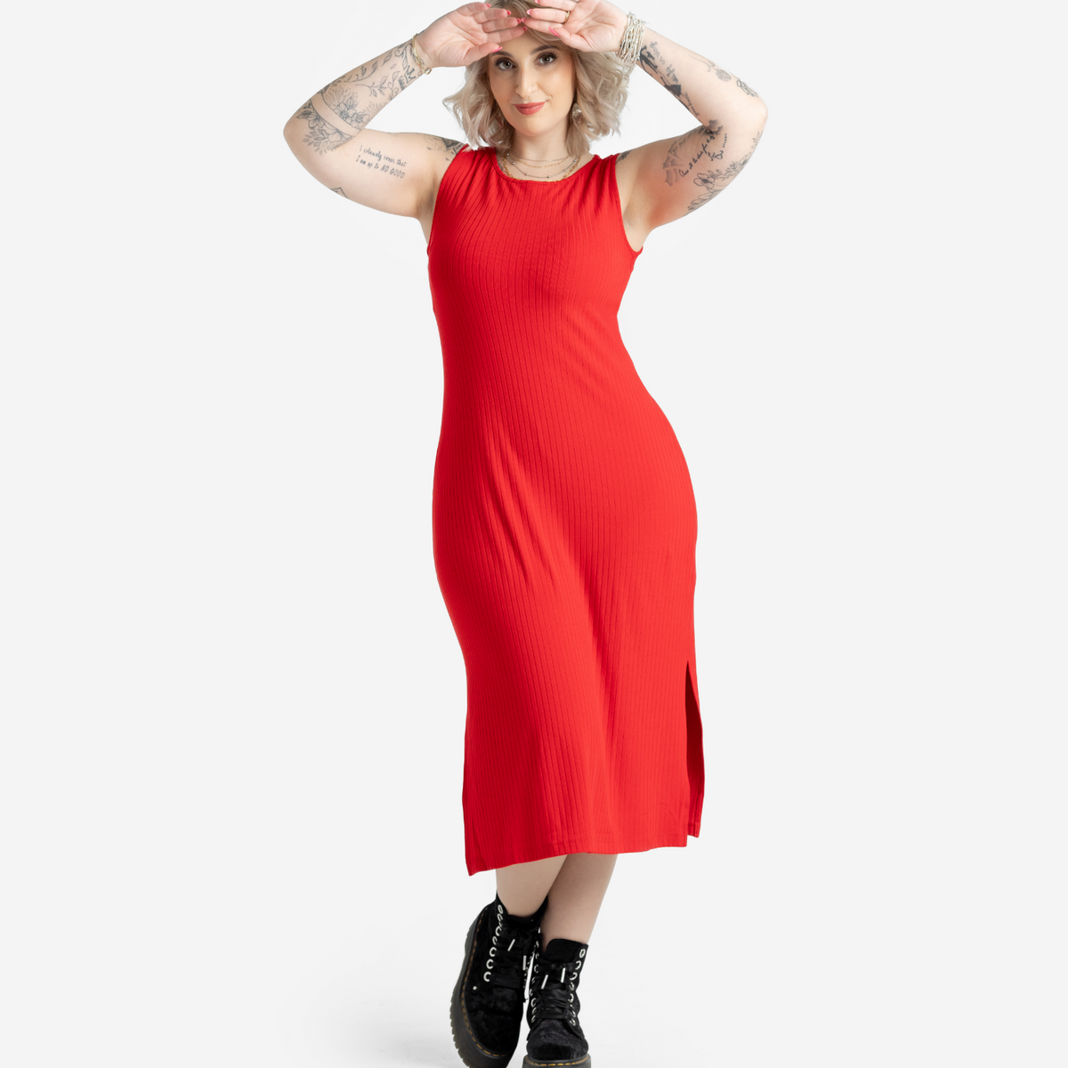 Sadie Midi Tank Dress – lularoe