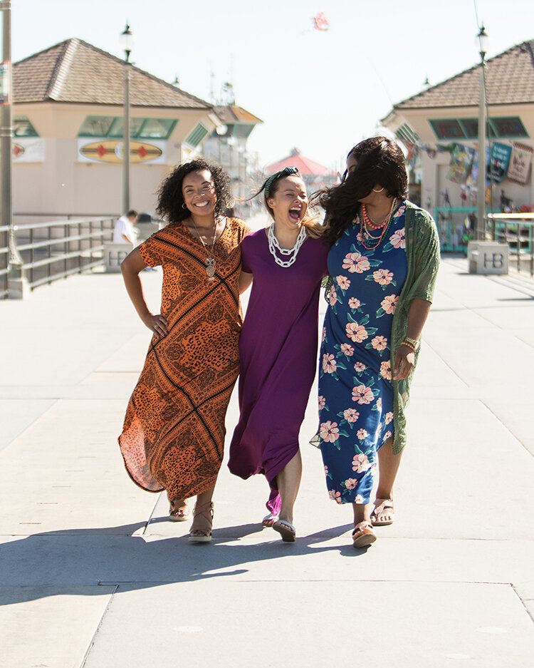 Macy V-Neck Maxi Dress – lularoe