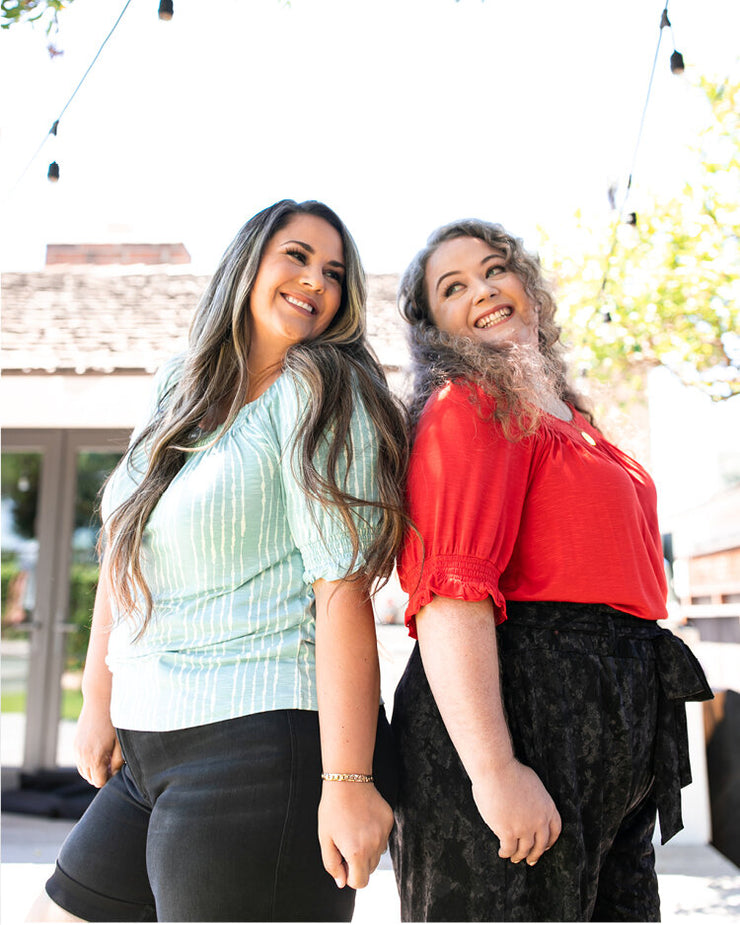 Lily Square Neck Peasant Top – lularoe