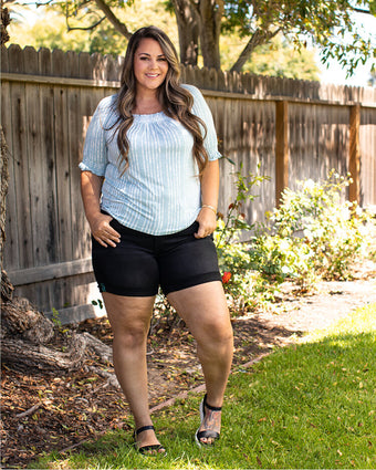 Lily Square Neck Peasant Top – lularoe