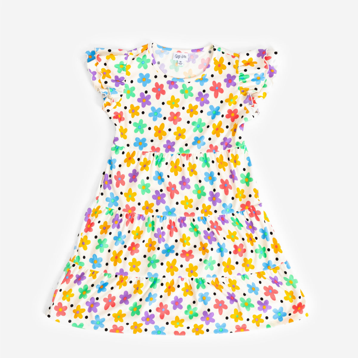 Molly Double Ruffle Sleeve Dress - Gigi and Jax Collection – lularoe